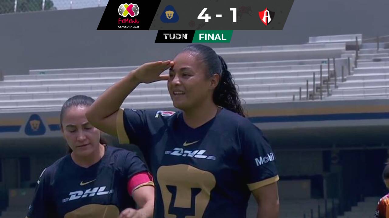 Pumas arrasa al Atlas y logra primer triunfo en el Torneo Apertura 2023 de la Liga MX Femenil ...